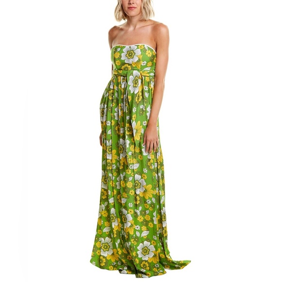 Dodo Bar Or | Dresses | Dodo Bar Or Zara Dress Gorgeous Floral Green ...